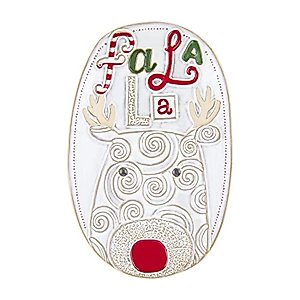 Mud Pie Christmas Sentiment Tray, Reindeer