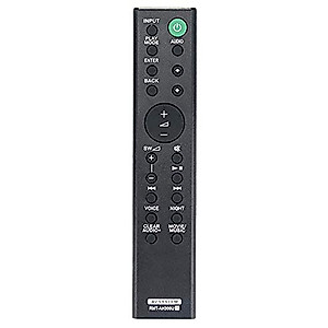 RMT-AH300U Remote Control Replacement for Sony Sound Bar HTCT290 HT-CT290 HTCT291 HT-CT291 SA-CT290 SA-CT291 RMTAH300U