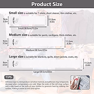 Closet Organizers Storage Belt Self-adhesive Durable PVC Clothes Stacking Organizer Strap for Folded Household Shirt T-shirts Pants Towels Bed Sheets Storage Roll Band Fold Up Organize (9)