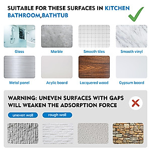 untovei 21-Inch Grab Bar for Shower 2 Pack Chrome Suction Cup Shower Grab Bar for Bathtubs & Showers Safety Bathroom Assist Handles Handicap Injury Elderly Senior Assist Handle