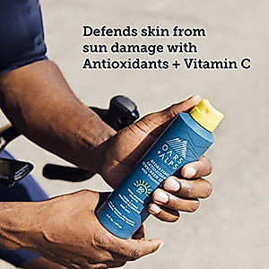 Oars + Alps Hydrating SPF 50 Sunscreen Spray, Infused with Vitamin C and Antioxidants, Water and Sweat Resistant, 6 Oz, 1 Pack