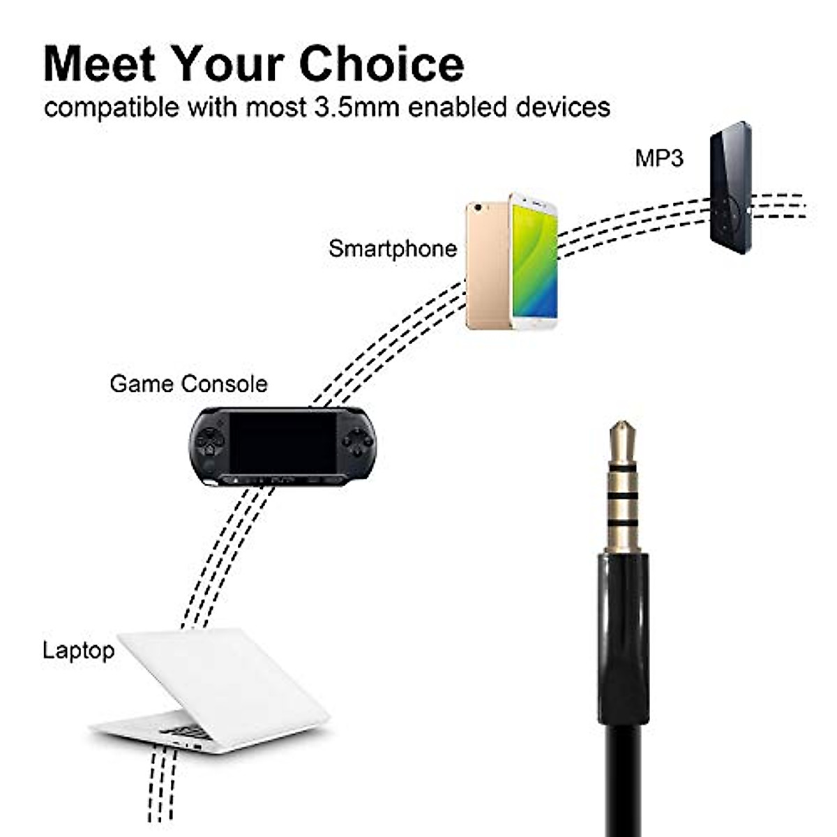 QCEED Sports Earbuds Wired with Built-in Mic, Sweatproof Earphones with Over Ear Hook, in Ear Running Headphones for Workout Exercise Gym Compatible with Smart Phones, with 1 Running Armband Case