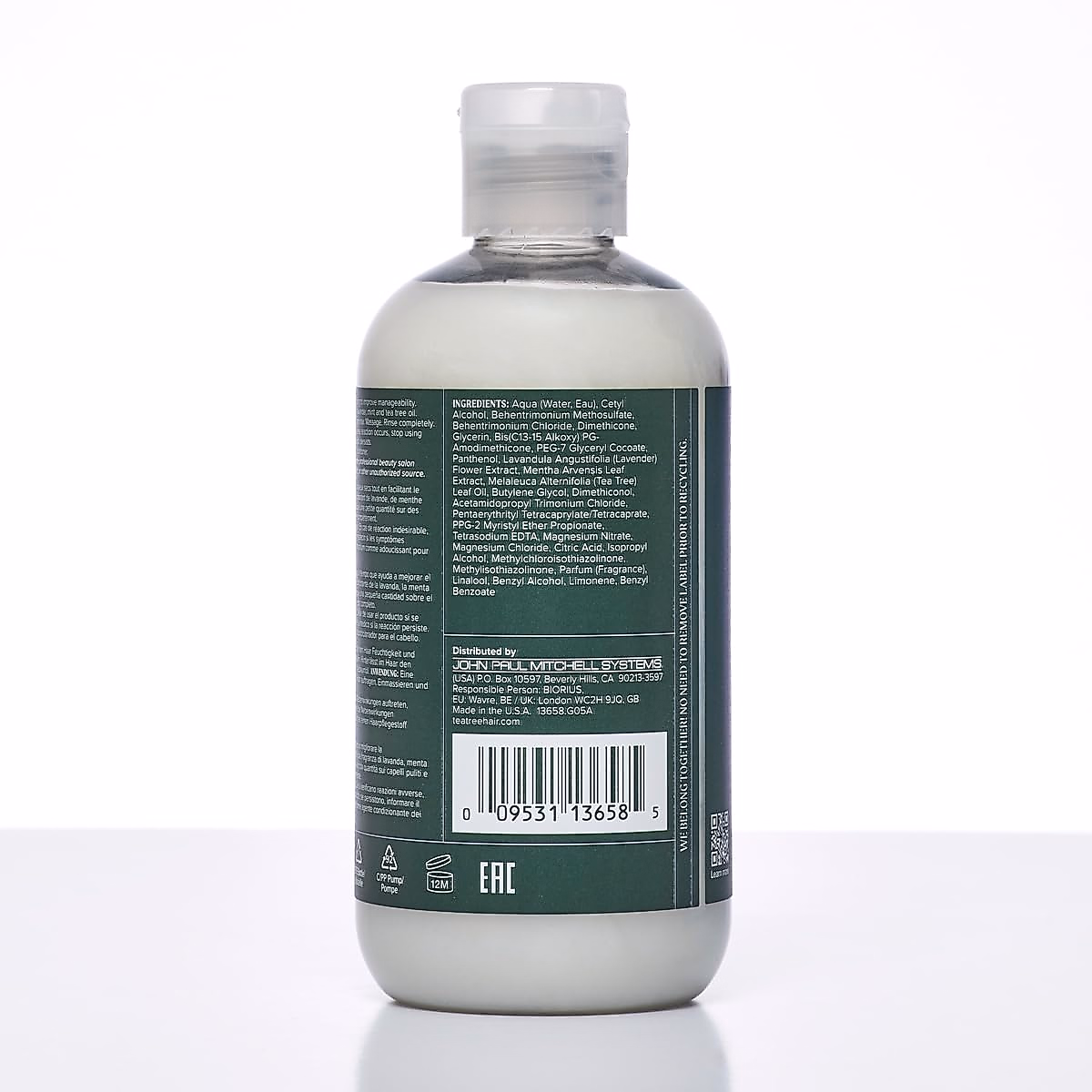 Tea Tree Lavender Mint Moisturizing Conditioner, Hydrates + Soothes, For Coarse + Dry Hair, 2.5 fl. oz.