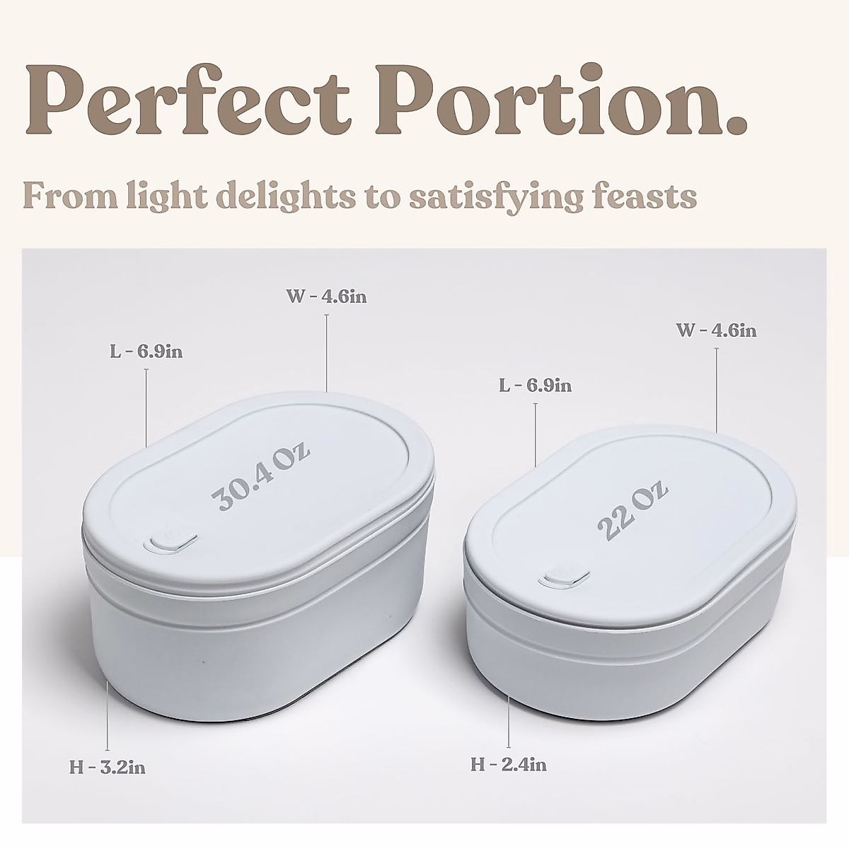 Ceramic Bento Lunch Box with Silicone Lid & Compartment Divider for Adults, Reusable Airtight Meal Prep Food Storage, Sandwich, Snack, Salad Container, Microwave Oven Safe (Pink, 30.4 Oz)