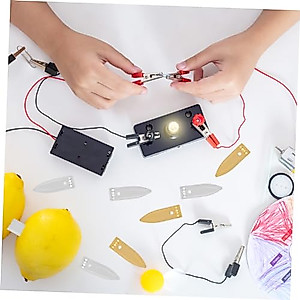 Anneome 450 Pcs Copper Zinc Electrode Strip Xt60 Alligator Clips Zinc Anode Electroplating Science Experiment Supplies Board Nickel Anode Electroplating Carnosine DIY Fruit Filler Anodes