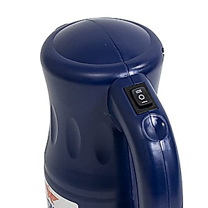 XPOWER A-2 Cyber Duster Electric Air Duster for Dusting, Drying, Inflating, Blowing, Car Detailing, Computer Maintenance, Leaf Blowing, 90 CFM, 7 Nozzles + 2 Brushes, High Performance Motor, Eco-Friendly, Navy Blue