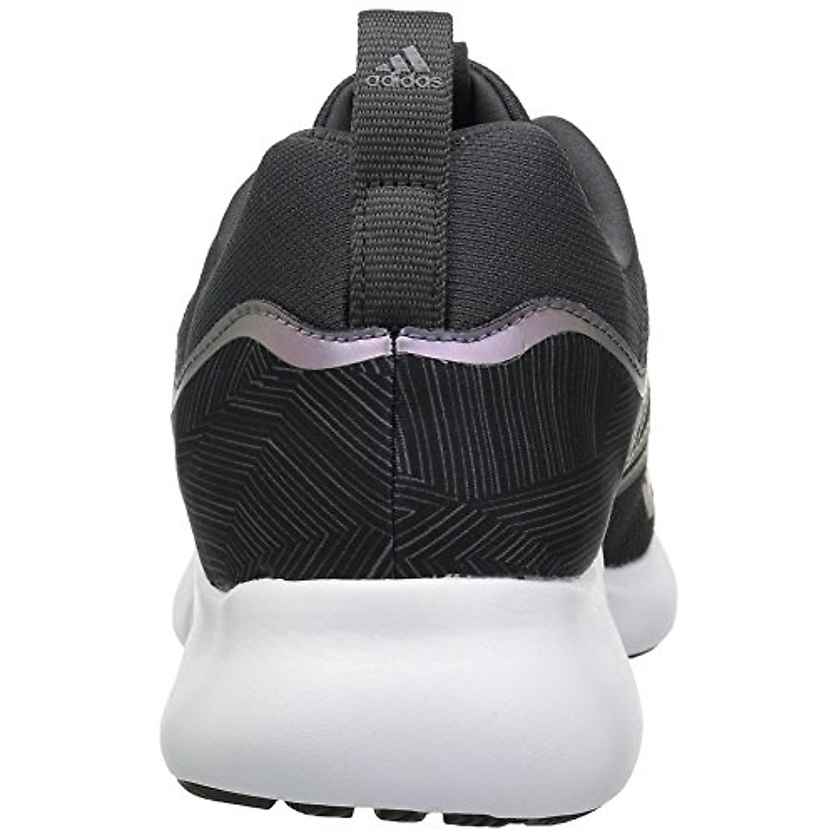 adidas Women's Edgebounce Mid Running Shoe, Carbon/Black/Night Metallic, 8.5 M US