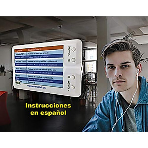 Curso de Ingles - Aprender Ingles Basico | English Course EA English Anywhere | Incluye Reproductor Mp3 Ultra Plano con 90 Lecciones en Audio | Spanish Edition.