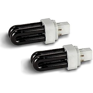 Replacement for Dynatrap 41050 | Light Bulbs for DT1050 | 1/2 Acre, Black Light - 2 Pack"