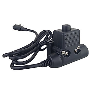 WishRing Z-tactical U94 PTT Military Adapter Mobile Version PTT for Kenwood Radio 2 PIN