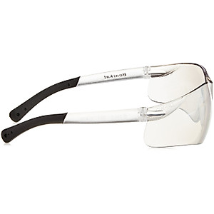 MCR Safety BK119, Clear Temple Clear Mirror Lens