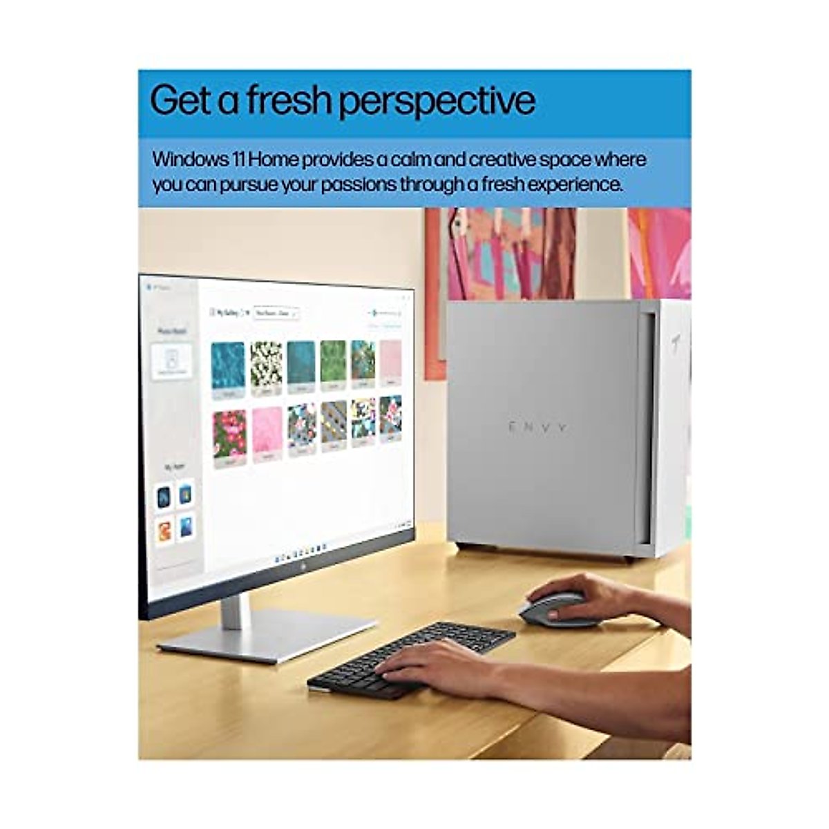HP Envy Desktop Bundle PC, NVIDIA GeForce RTX 3070,12th Generation Intel Core i9 12900 Processor, Windows 11, Wi-Fi & Bluetooth, Keyboard and Mouse Combo W/HDMI (32GB RAM | 4TB PCIe SSD)