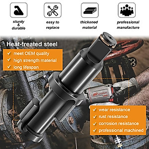 johntruck 1/2” Air Impact Anvil Fit for Ingersoll Rand IR2235TiMax & IR2235QTiMax