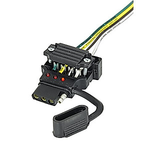 Hopkins Towing Solutions Endurance 48190 Quick Fix Vehicle Side 4-Flat Connector