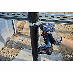BOSCH GDR18V-1860CB25 18V Connected-Ready 1/4 In. Hex Impact Driver Kit with (2) CORE18V® 4 Ah Advanced Power Batteries and (1) Connectivity Module