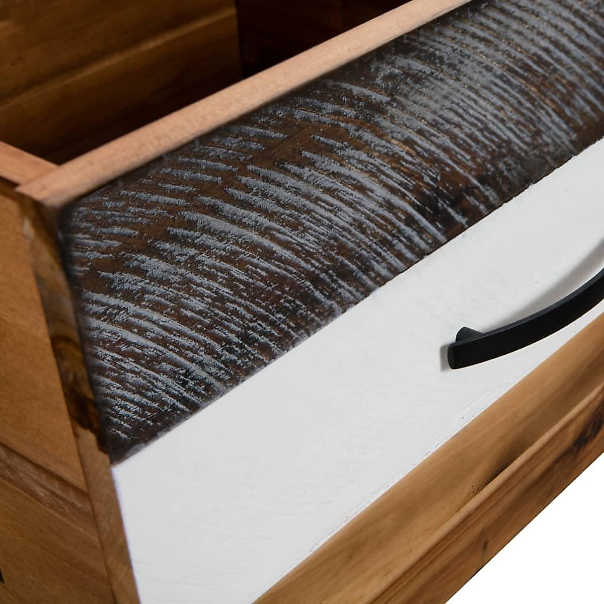 QJBSAVVA Coffee Table Solid Acacia Wood 35.4"x19.7"x14.8",Entrance Table Tray Tables Center Table Low Table Suitable for Meeting Rooms, Reception Rooms, Offices