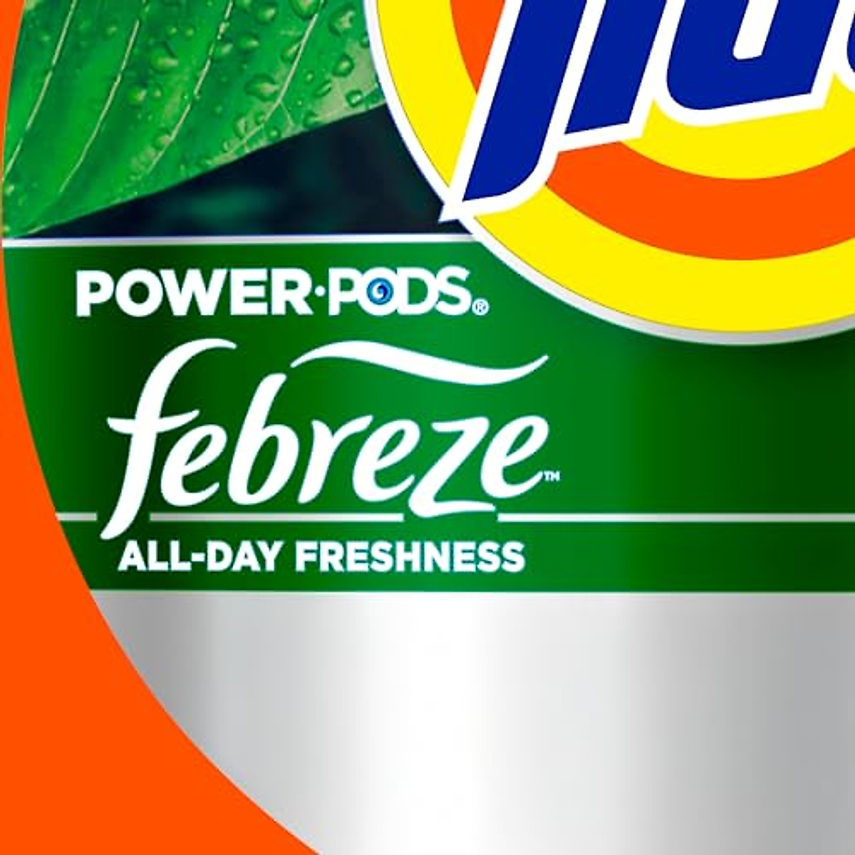 Tide Power Pods Laundry Detergent Pacs with Febreze Freshness with Odor Eliminators, Botanical Rain Scent, 45 Count