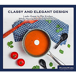 Emerald 2.5 Quart Saucepan with Lid, Ultra Nonstick Sauce Pan, Small Pot with Lid, NonToxic Ceramic Nonstick Saucepan,Small Sauce Pot, Cooking Pot, Dishwasher Safe Sauce Pan, Small Pots for Cooking