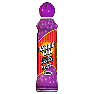 Dabbin' Win Mini Bingo Ink Markers 5 Dauber Pack