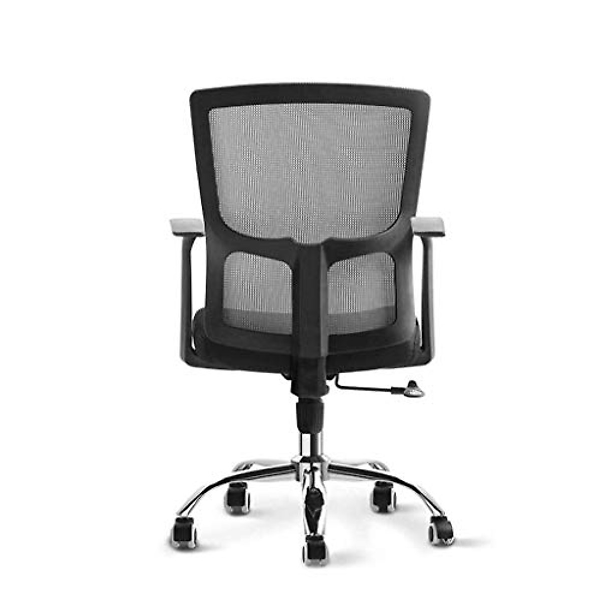 KXDTZ Desk Task Computer Chair Fabric Low Back Office Chair with Adjustable Height, for Reception Dinning Conference Room