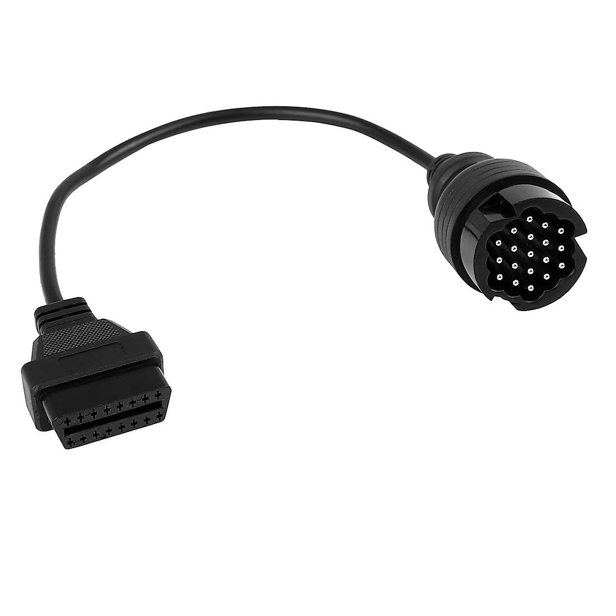 X AUTOHAUX OBD2 Diagnostic Connector Cable Male to Female for Porsche - 19 Pin to 16 Pin 40cm