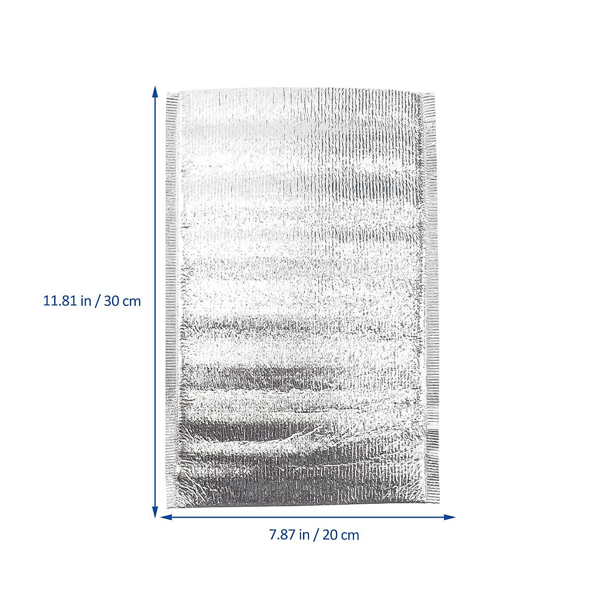 Hemoton 40 pcs Thermal Insulated Bubble Mailers Disposable Insulation Shipping Bags Thermal Box Liners Thermal Padded Envelopes Insulation Bag for Food Fruit Take- out (20x30CM)