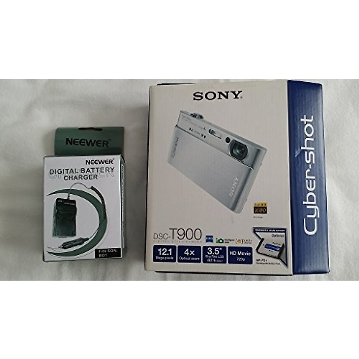 Sony Cyber-shot DSC-T900 12.1 MP Digital Camera with 4x Optical Zoom and Super Steady Shot Image Stabilization (Red)