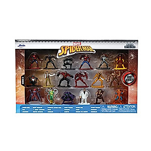 Jada Toys Marvel Spider-Man 18-Pack Series 8 Die-cast Figures, Toys for Kids and Adults