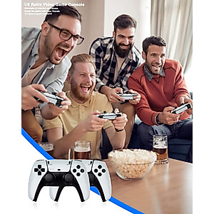 U9 Retro Game Console, Plug and Play Video Games Built-in 12000+ Classic Game 4K Ultra HD Game Stick with 2.4G Wireless Joystick Controller Supports 20+ Emulators…