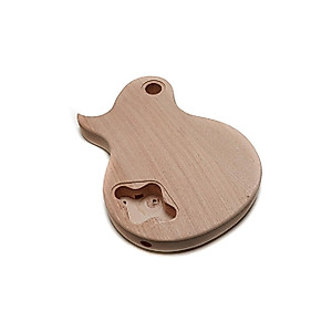 Solo LP Style DIY Guitar Kit, 3 Pickups, Maple Top, Binding