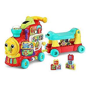 VTech 4-in-1 Letter Learning Train (Frustration Free Packaging), Red