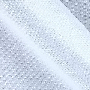 Double Stretch Knit Solid White, Fabric by the Yard