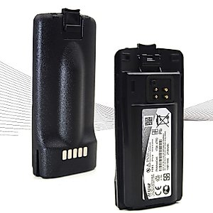 elxjar (2-Pack) 7.4V 2100mAh PMNN4434A Li-ion Battery Compatible with Motorola RMU2040 RMM2050 RMV2080 RMU2080 RMU2080D XT420 XT460 RMU RMV RMM Series Two Way Radio PMNN4434 PMNN4434AR