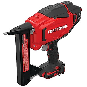 CRAFTSMAN V20 Narrow Crown Stapler, Cordless, 18 Gauge, Tool Only (CMCN618NB)