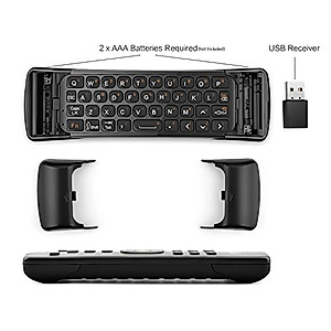 MINIX NEO A3, QWERTY Keyboard for Android and Six-Axis Gyroscope Remote with Voice Input