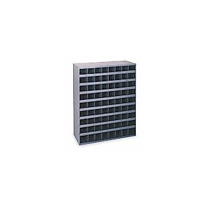 Pigeonhole Bin Unit, 72 Bins, 33-3/4 x 8-1/2 x 42 In.