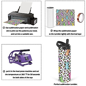 Micellwuu 8 Pack Sublimation Tumbler Bulk 20oz Skinny Straight, Sublimation Sport Water Bottles Double Wall Stainless Steel Tumblers for Sublimation with Portable Handle, Individually Boxed