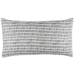 Pine Cone Hill Talus Granite Duvet Sham, Standard Size, Grey Graphic Pattern