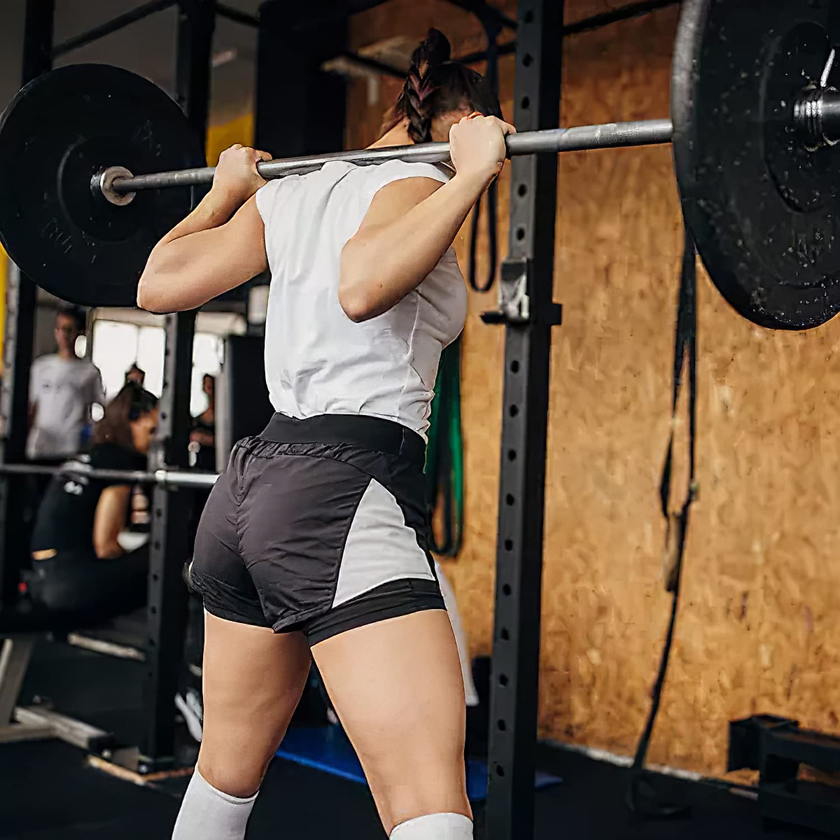 Olympic Barbell Weight Bar for Weightlifting, Bench Press Bar 7ft/6ft/5ft for Strength Training, Rated 700lbs/500lbs/400lbs Weight Capacity