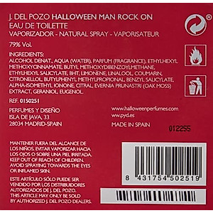 J. Del Pozo Halloween Man Rock On Eau de Toilette Spray, 4.2 Ounce