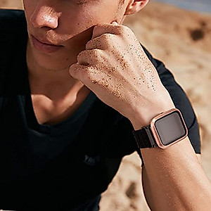 Farluya 3 Pack 19mm Stretchy Nylon Watch Bands for ID205L Veryfitpro Smart Watch,Soft Sport Band Quick Release Wristband Loop Elastic Strap for Willful YAMAY SW021 ID205L/SW025 ID205S Women Men