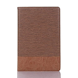 Galaxy Tab S6 Lite Case with Card Slot,elecfan Smart Stand Cover Luxury usiness Cover Protective Case with Card Slot Sleeve for Samsung Galaxy Tab S6 Lite 10.4 inch P610 P615 (Light Brown)