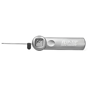 Charcoal Companion CC4075 Instant Read Flip Tip Digital Thermometer