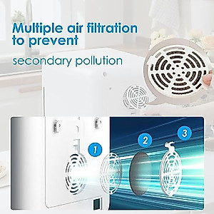 BRBLUERISE Bottle Sterilizer and Dryer 17L 4 in 1 UV Sterilizer and Dryer with Touch Screen Control Auto-Off Safety Sterilizer for Baby stuffs, Baby Bottles & Breast Pump Accessories