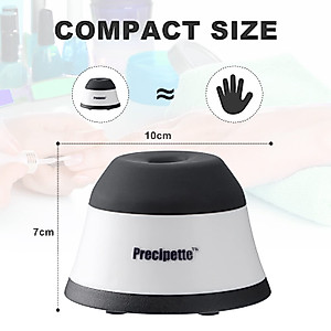 Miniature Paint Shaker - Lab Vortex Shakers Model Paint Mixer, Mini Lab Vortex Mixer, Touch Function, Tattoo Ink Shaker Orbital Mixer Nail Polish Mixer Test Tube Mixer