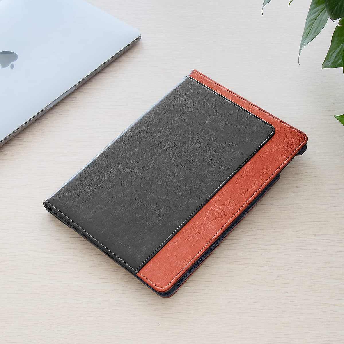 JETech Case for iPad 10.2-Inch, 9th/8th/7th Generation (2021/2020/2019) with Pencil Holder, Multi-Angle Stand Soft TPU Protective Cover Auto Wake/Sleep (Black/Brown)