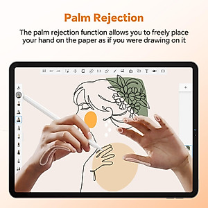 iPad Pencil 2nd Generation with Magnetic Wireless Charging, with Magnetic Wireless Charger for iPad 6/7/8/9/10,iPad Pro 11 12.9 inch,iPad Mini 5 6,Instead for Apple Pencil Pen