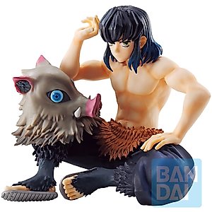 Ichibansho Figure - Demon Slayer: Kimetsu no Yaiba - Inosuke Hashibira (Tengen Uzui is Here!), Bandai Spirits Collectible Statue