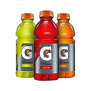 Gatorade Thirst Quencher Sports Drink, Variety Pack, 20oz Bottles, 24 Pack, Electrolytes for Rehydration - 54 Cases Pallet Order