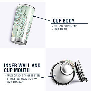 Bad Bananas Book Lovers Gifts - 20oz Stainless Steel Tumbler - Just A Girl Who Loves Books - Gifts For Readers Mom, Sisters, Wife, Best Friends